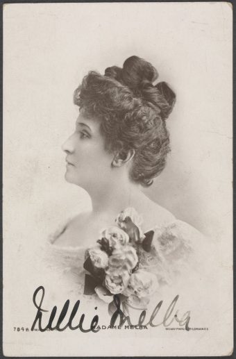 State Library Victoria – Melba, Queen of Song