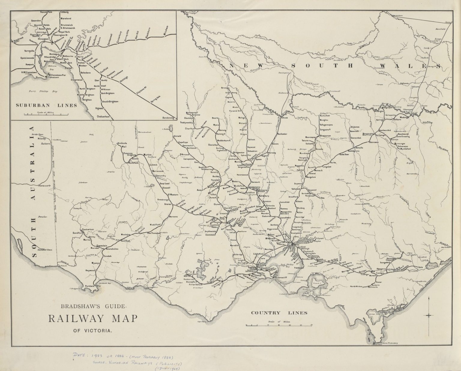 State Library Victoria – Bradshaws-map