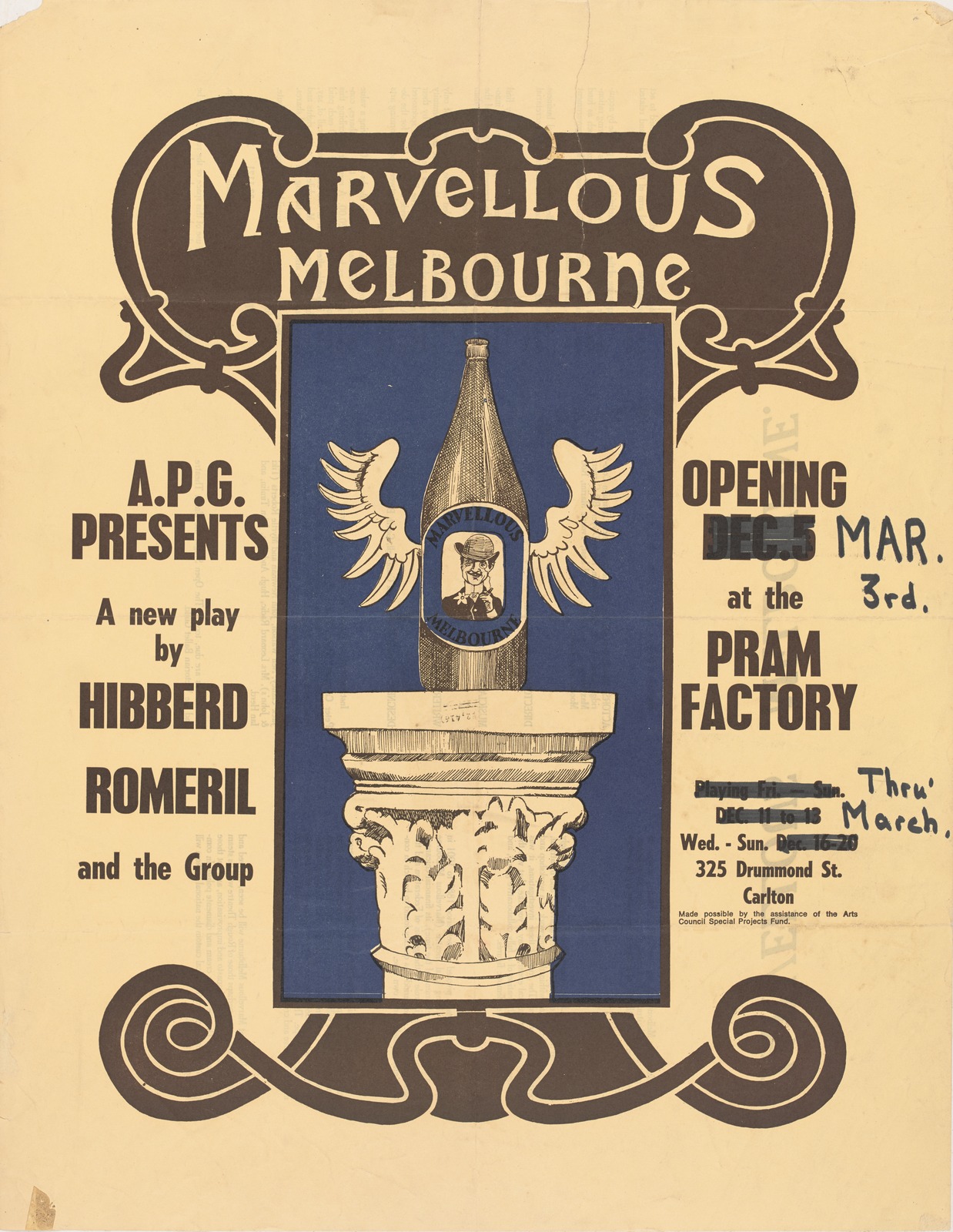 State Library Victoria – Pram Factory theatre posters and the ...