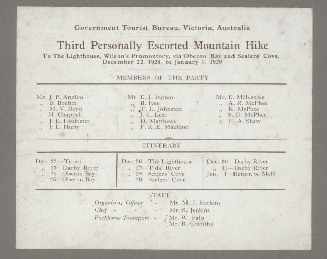 State Library Victoria – Wilsons Promontory – treasure trove and haven