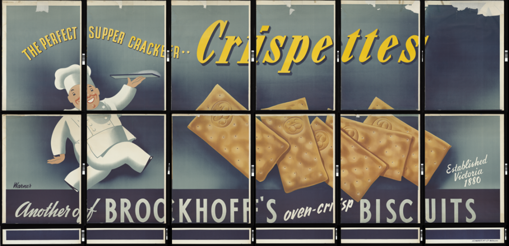 State Library Victoria – Reconstructing Brockhoff’s Crispette billboard ...