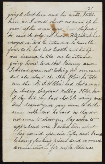 State Library Victoria – The Jerilderie Letter