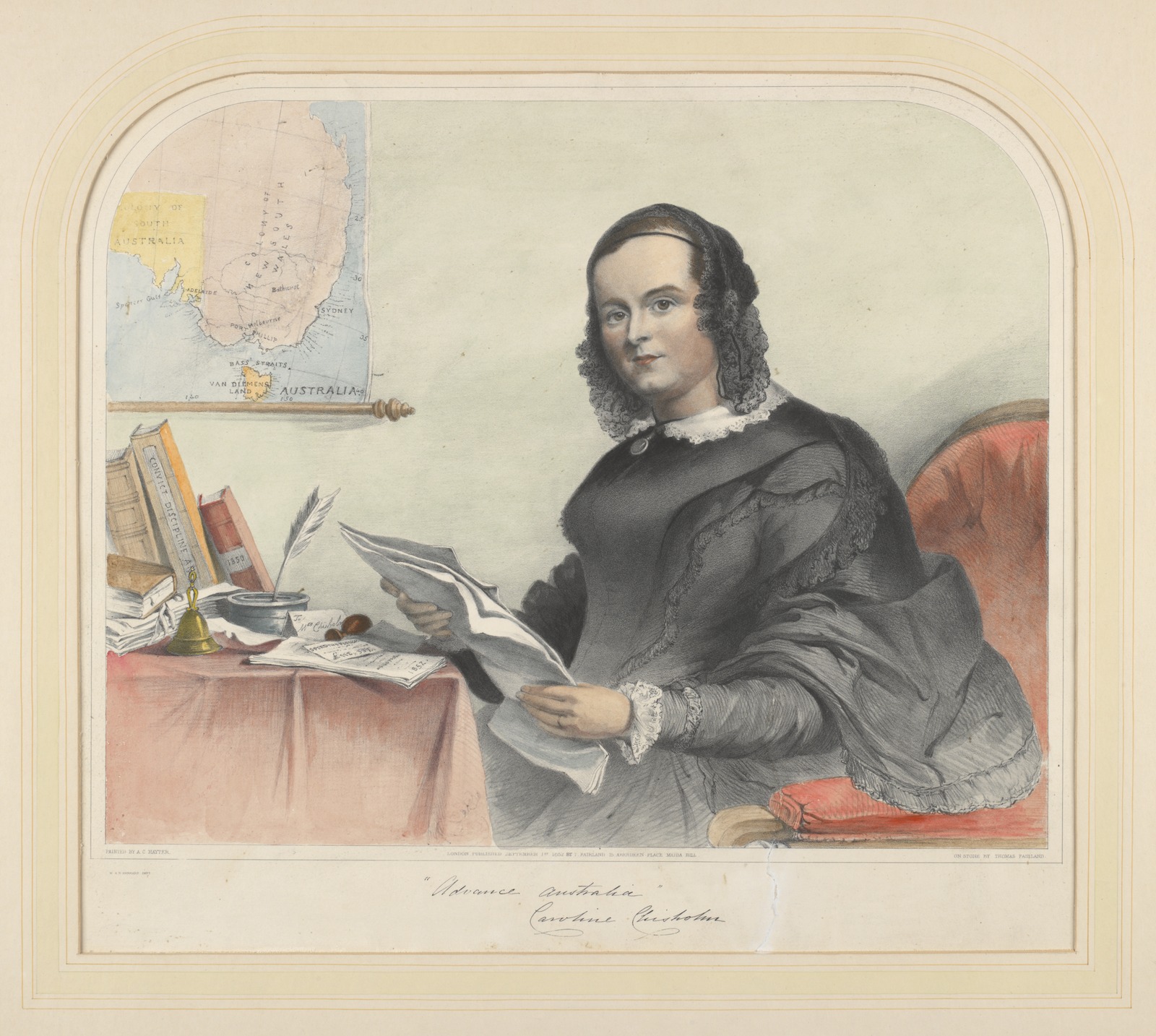 State Library Victoria – Caroline, the immigrants’ friend