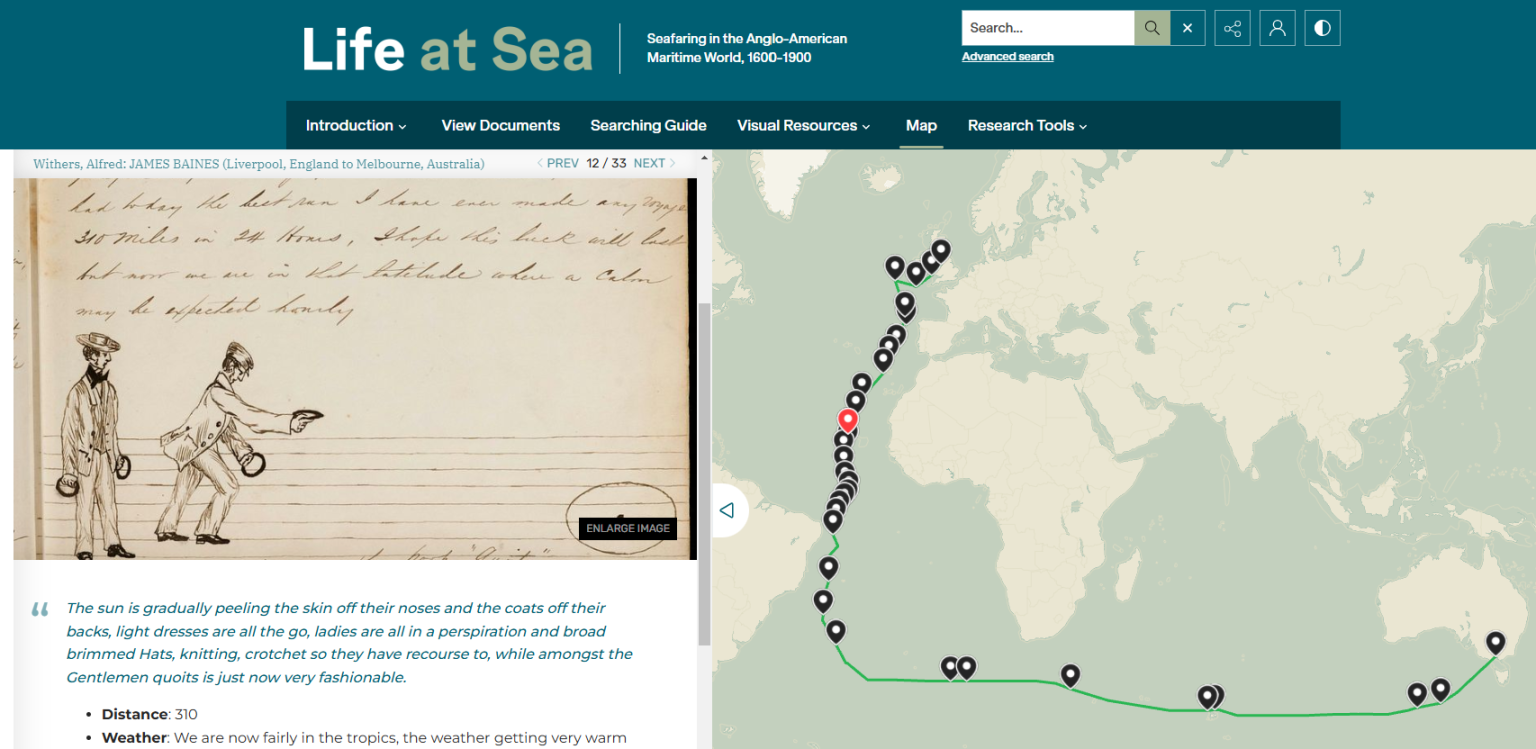 State Library Victoria – Online Collection Spotlight: Life at sea