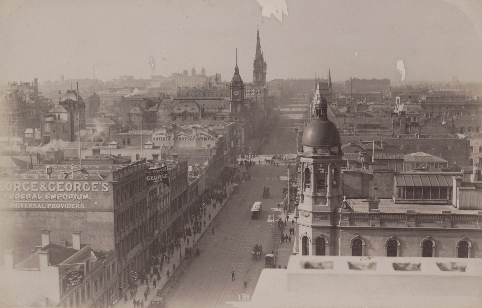 State Library Victoria – ‘Doing the Block’: promenade on Collins Street
